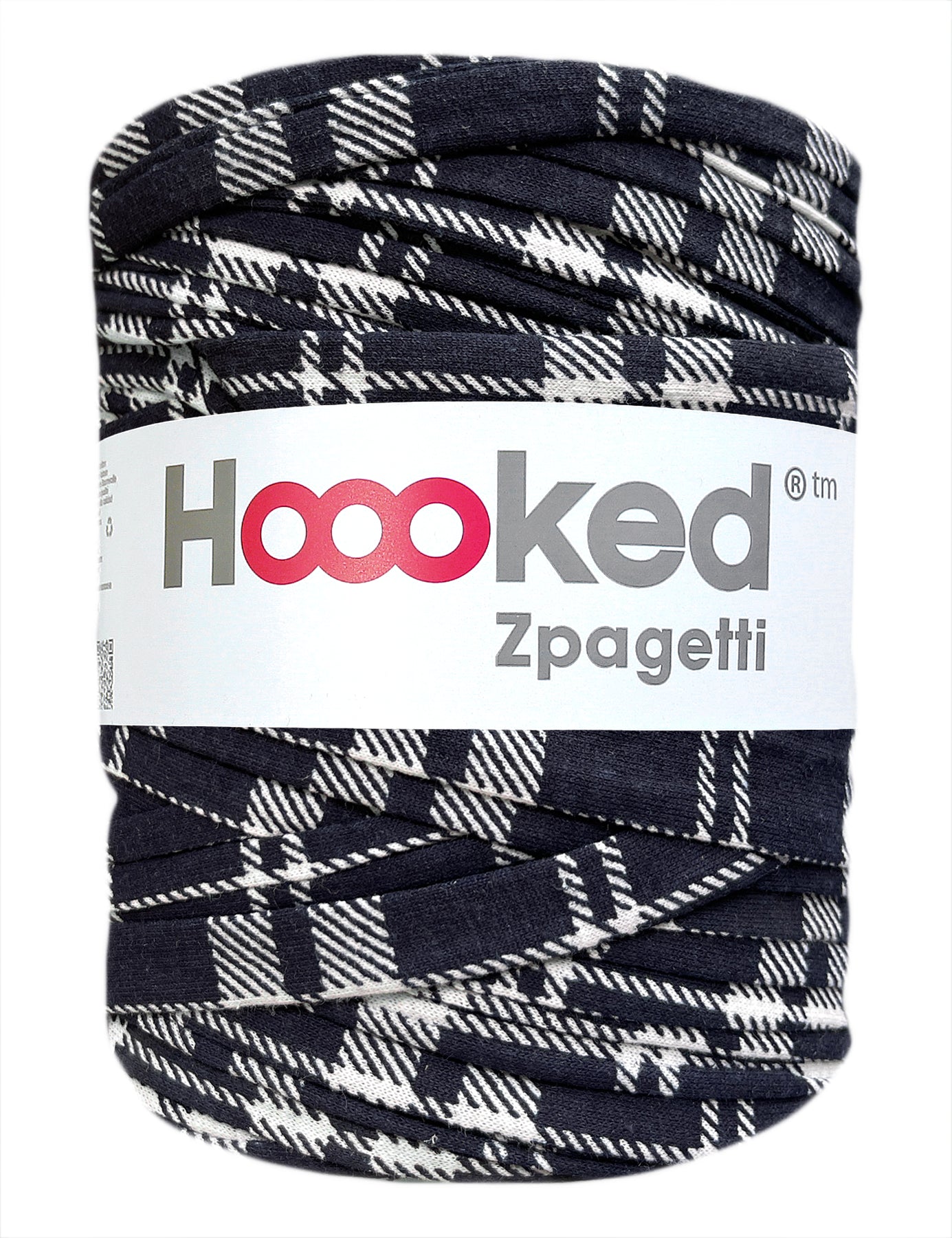 Dark patterned t-shirt yarn by Hoooked Zpagetti (100-120m) – Jolly Good ...